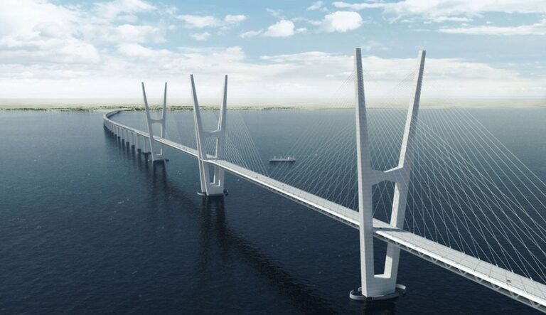 Bizerte : Avancement des travaux de construction du nouveau pont ...