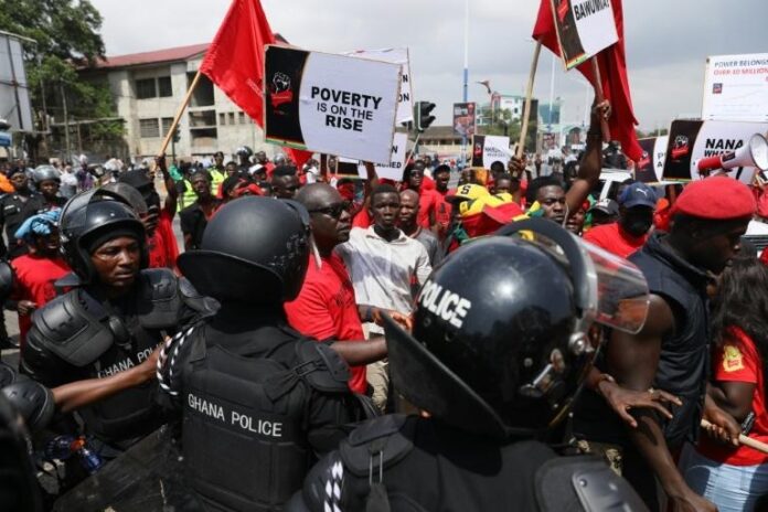 Ghana: manifestation anti-gouvernementale face à l'inflation galopante ...