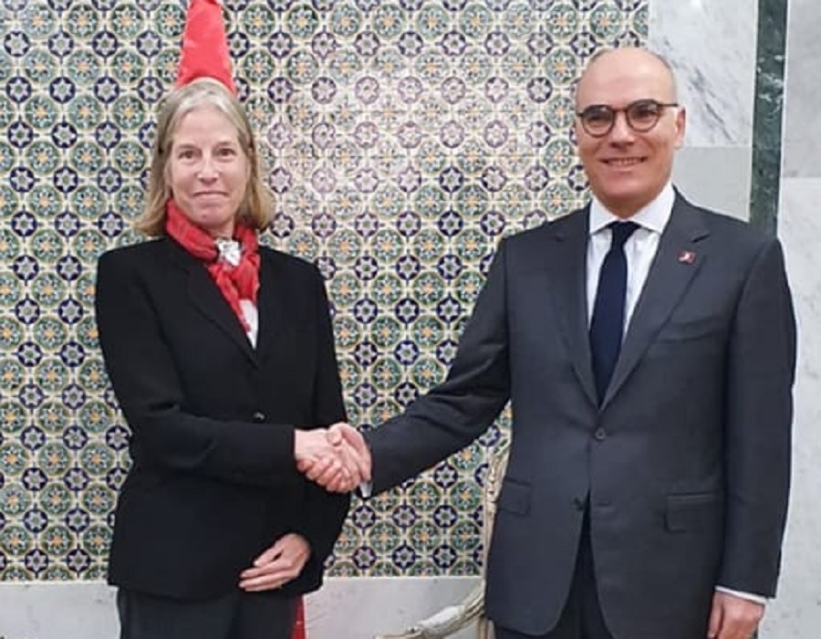 Le ministre des affaires étrangères reçoit l’ambassadrice du Canada en ...