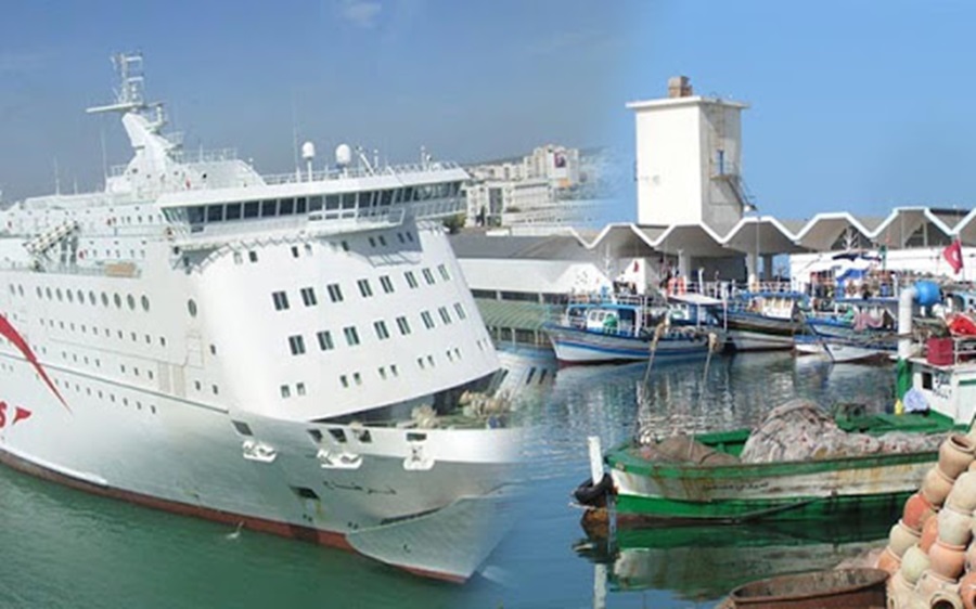 Port de Zarzis : Arrivée d'un ferry transportant plus de 2 mille TRE ...