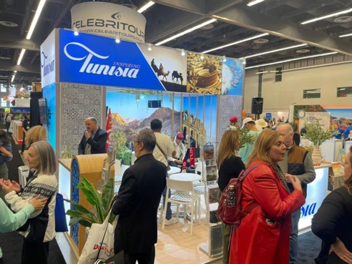 Pavillon tunisien remarqué au 35ᵉ Salon international du tourisme de ...