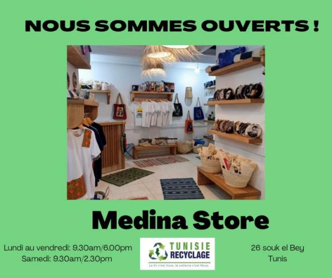 Au cœur de la Medina de Tunis, une boutique d’upcycling fait rimer ...