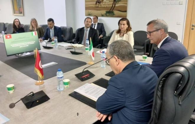 Réunion de la commission tuniso-italienne de coordination du programme ...